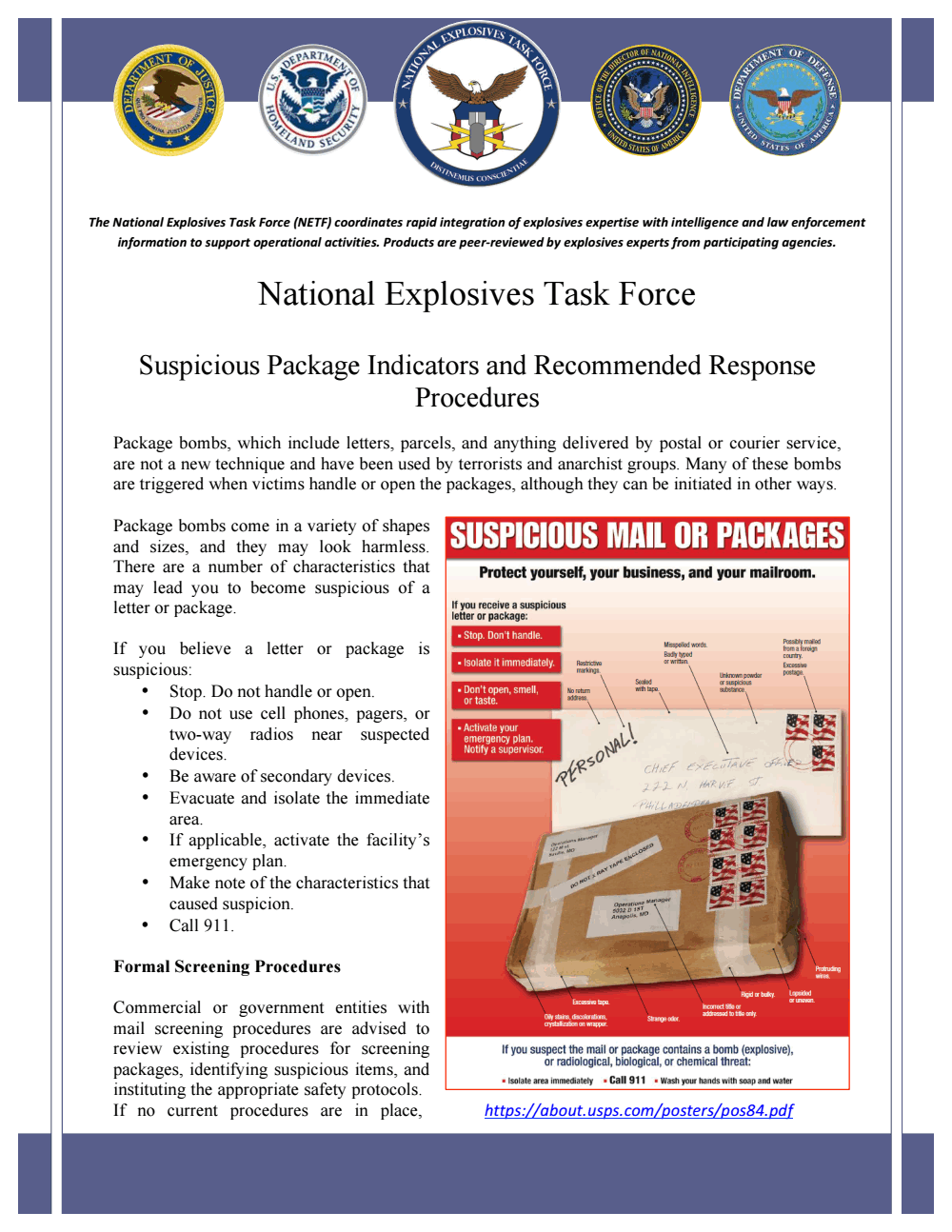Suspicious Package Indicators — FBI Suspicious Package Indicators — FBI